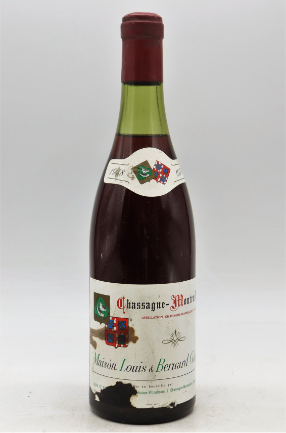Louis Bernard Chassagne Montrachet 1978 rouge -10% DISCOUNT