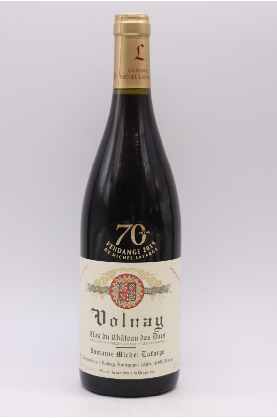 Michel Lafarge Volnay 1er cru Clos du Château des Ducs 2019