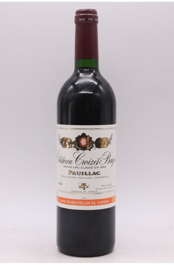 Croizet Bages 1996