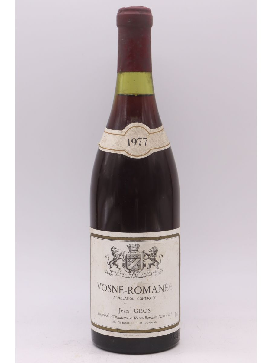 Jean Gros Vosne Romanée 1977
