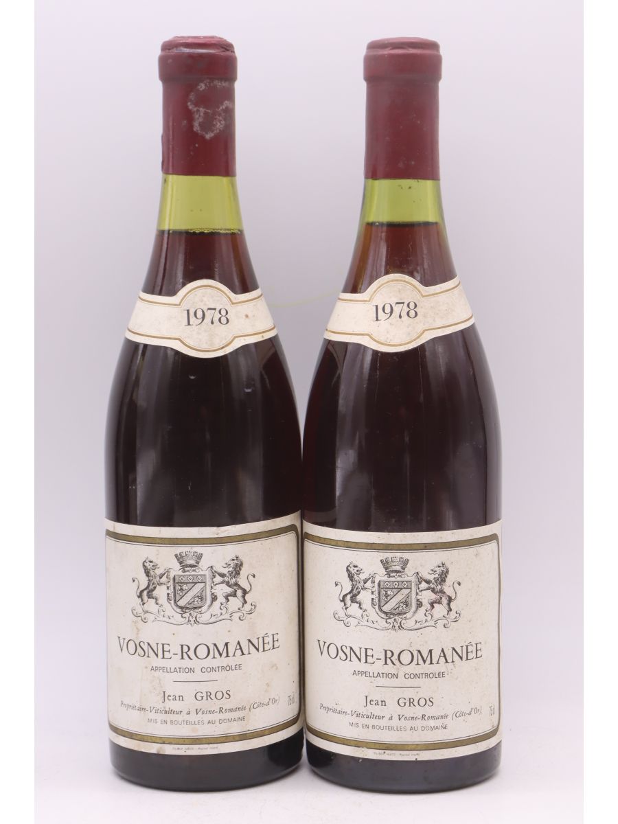 Jean Gros Vosne Romanée 1978