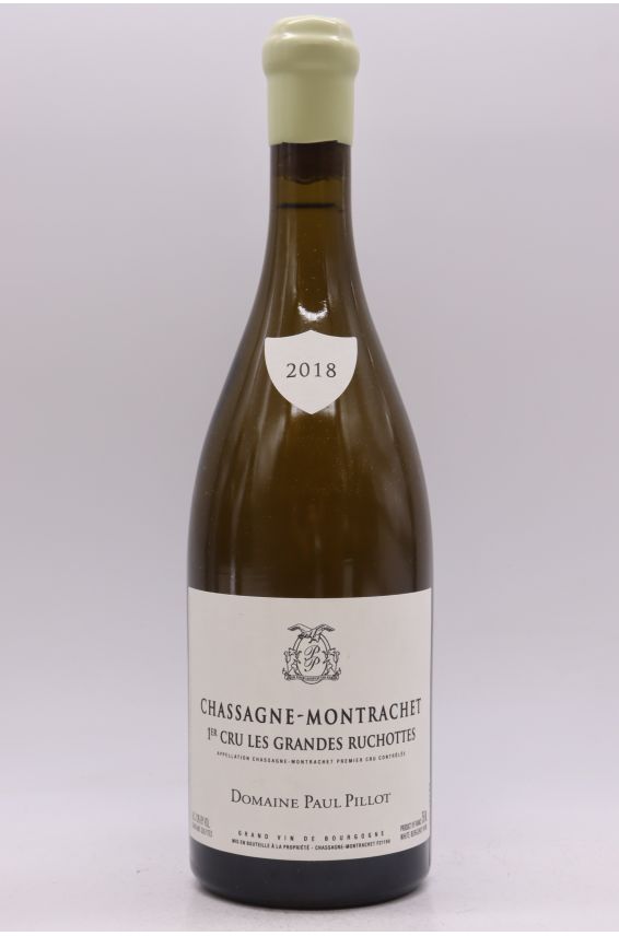 Paul Pillot Chassagne Montrachet 1er cru Les Grandes Ruchottes 2018