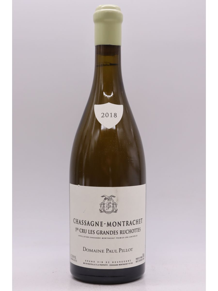 Paul Pillot Chassagne Montrachet 1er cru Les Grandes Ruchottes 2018