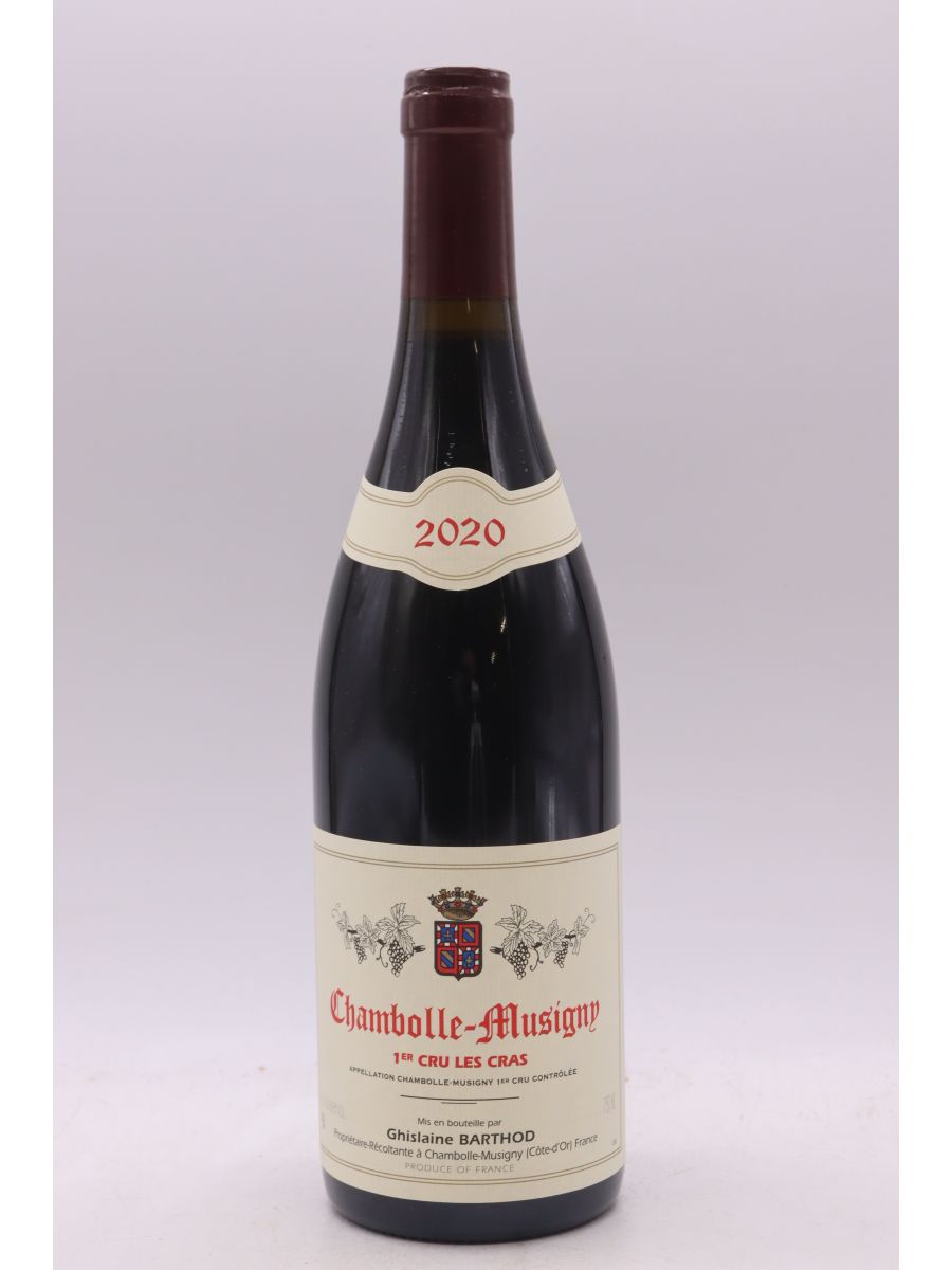 Ghislaine Barthod Chambolle Musigny 1er cru Les Cras 2020