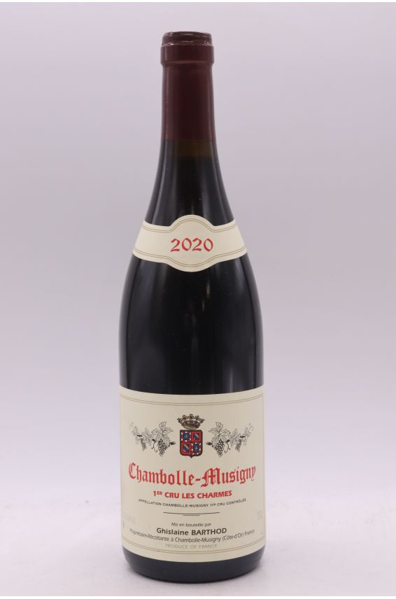 Ghislaine Barthod Chambolle Musigny 1er cru Les Charmes 2020