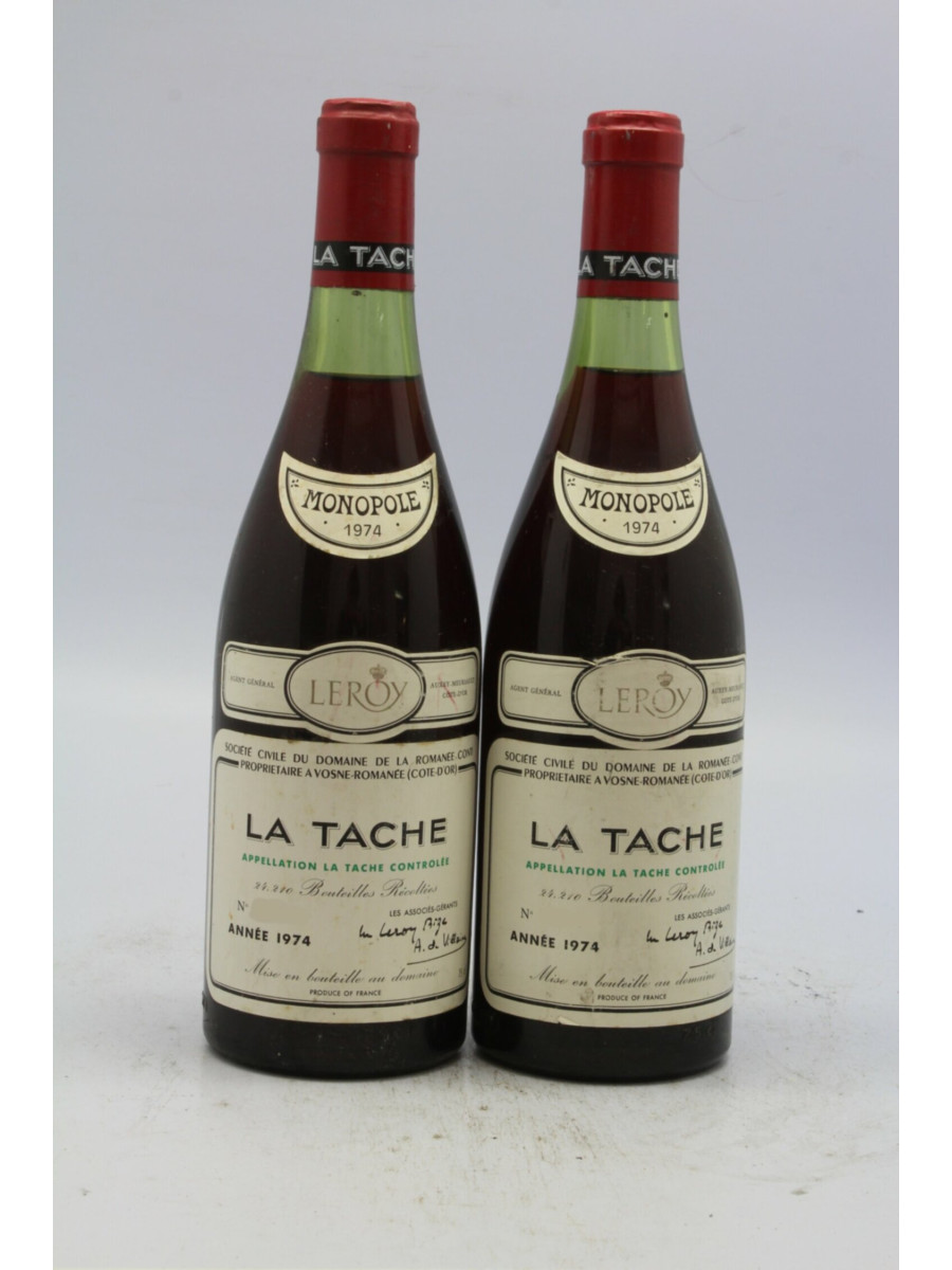 Romanée Conti La Tâche 1974