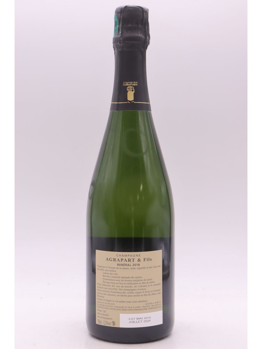 Pascal Agrapart Grand cru Minéral Blanc de Blancs Extra Brut 2018