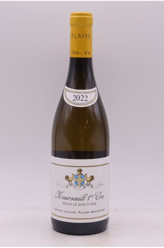 Domaine Leflaive Meursault 1er cru Sous le Dos d'Âne 2022