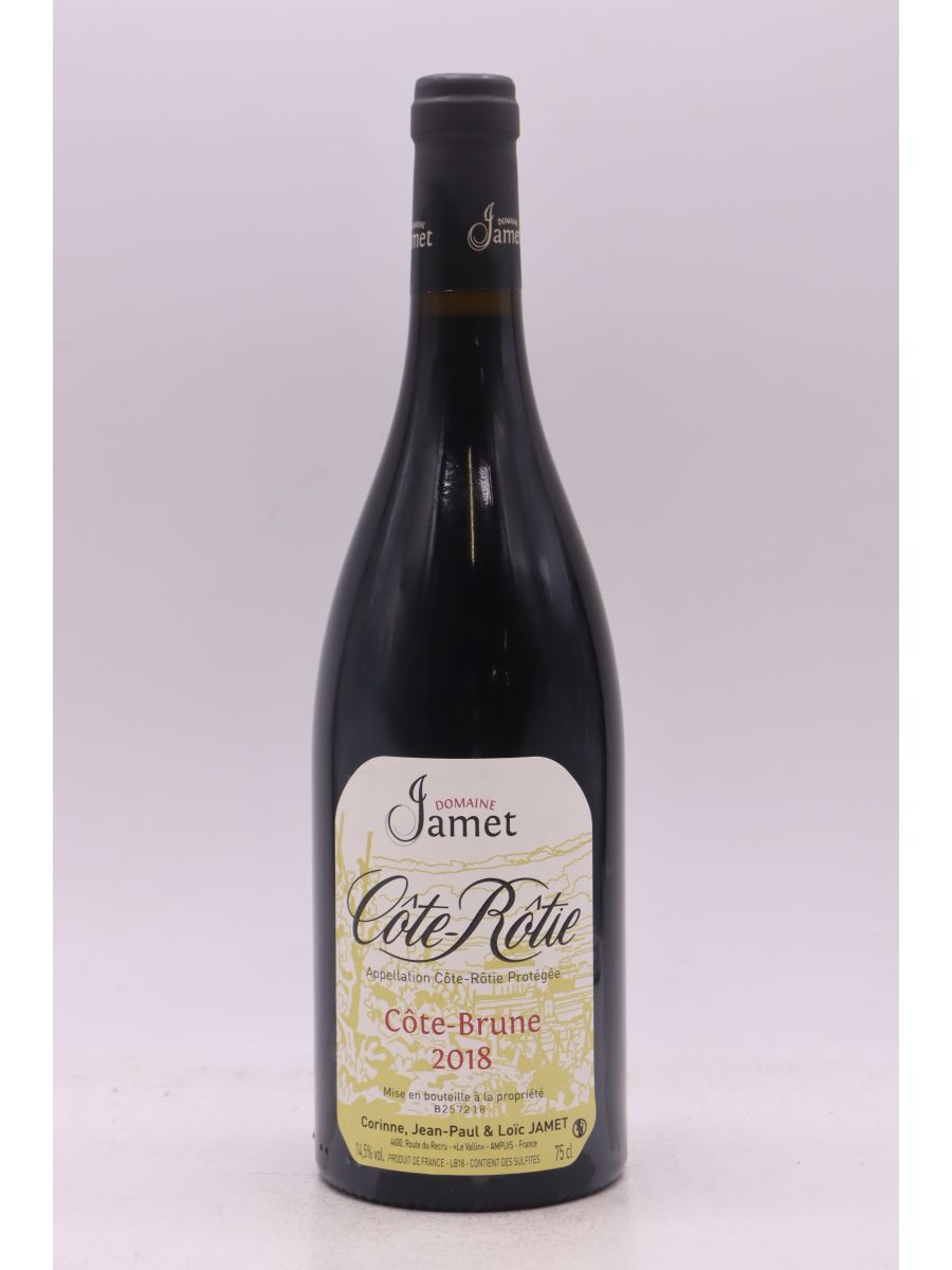 Jamet Côte Rôtie Côte Brune 2018