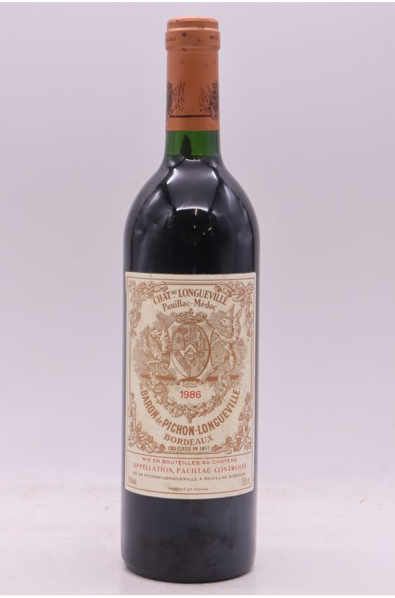 Pichon Longueville Baron 1986