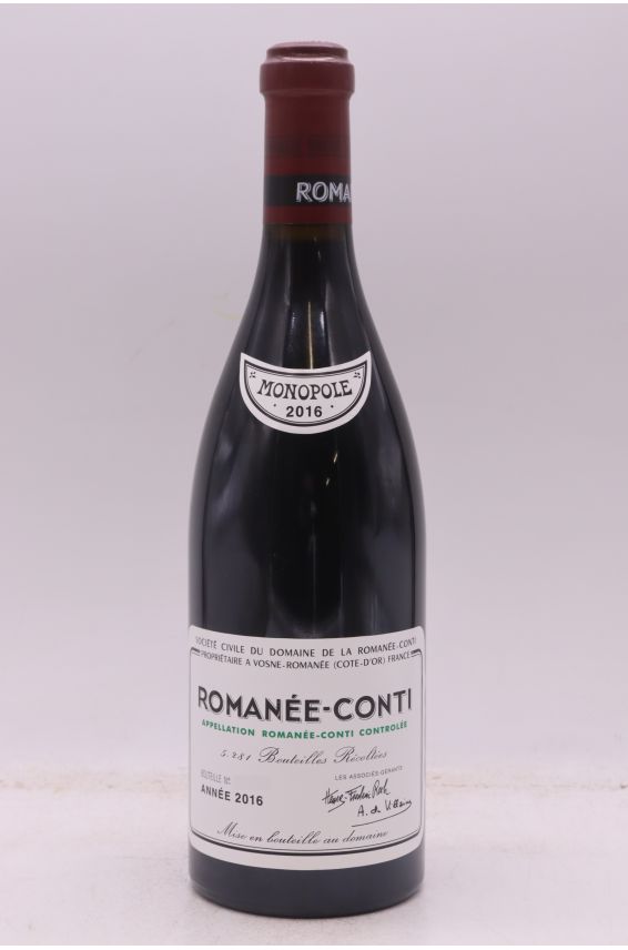 Romanée Conti 2016