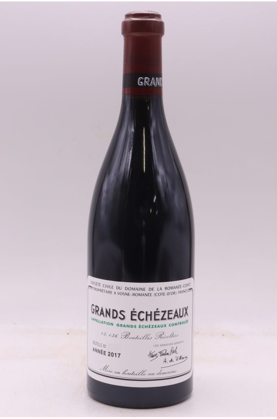 Romanée Conti Grands Echezeaux 2017