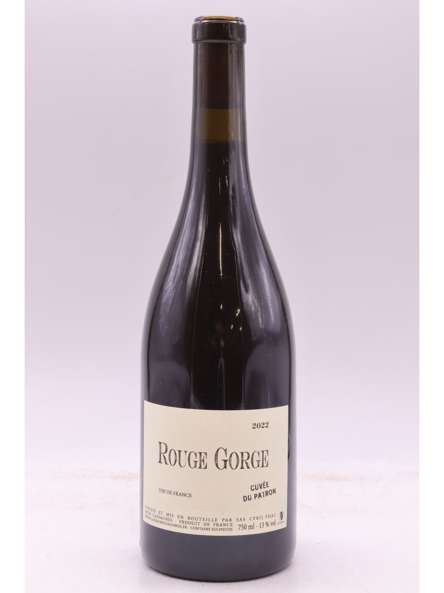 Clos du Rouge Gorge Cuvée du Patron 2022