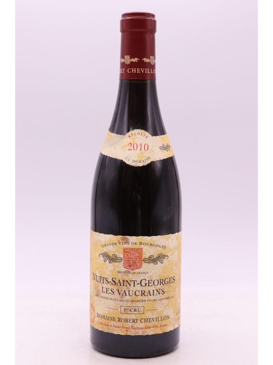Robert Chevillon Nuits Saint Georges 1er cru Les Vaucrains 2010