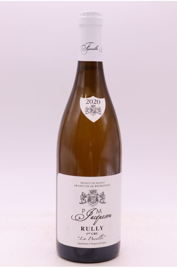 Paul et Marie Jacqueson Rully 1er cru La Pucelle 2020