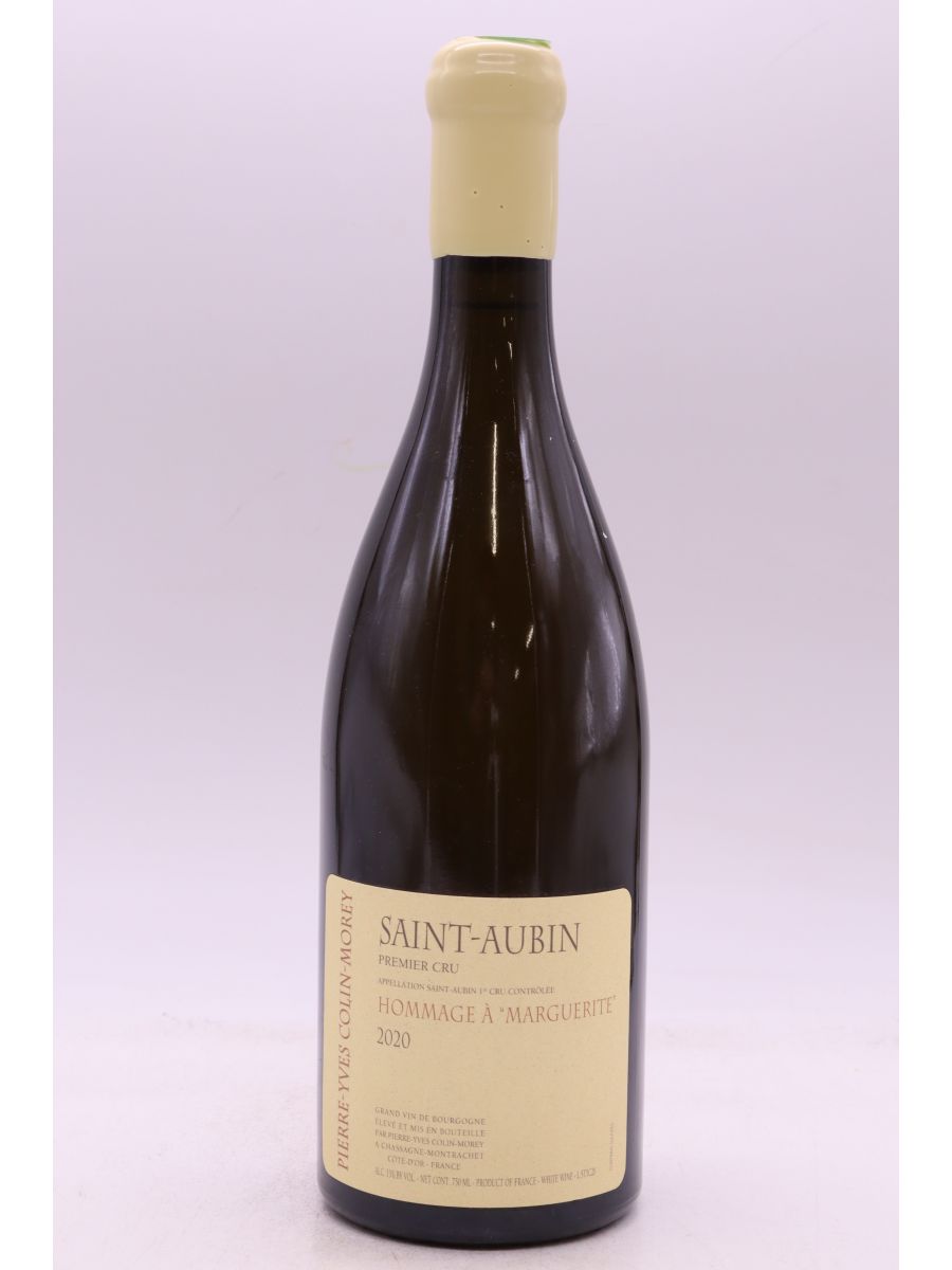 Pierre Yves Colin Morey Saint Aubin 1er cru Hommage à Marguerite 2020