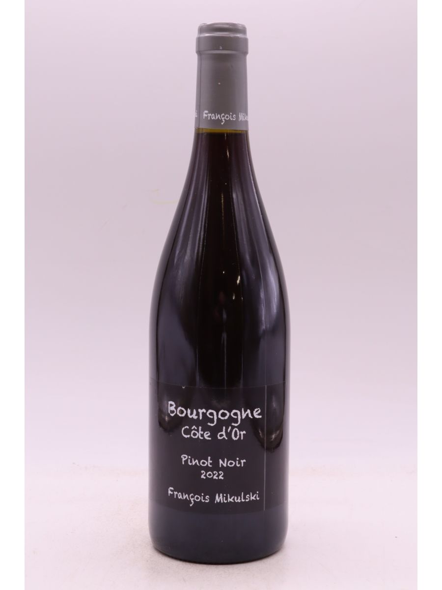François Mikulski Bourgogne Côte d'Or 2022 rouge
