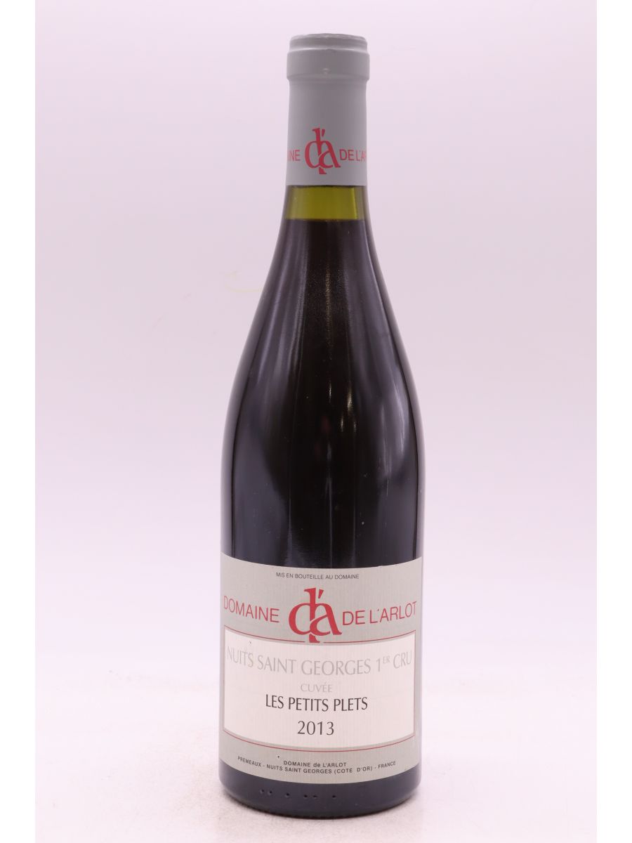Domaine de l'Arlot Nuits Saint Georges 1er cru Les Petits Plets 2013
