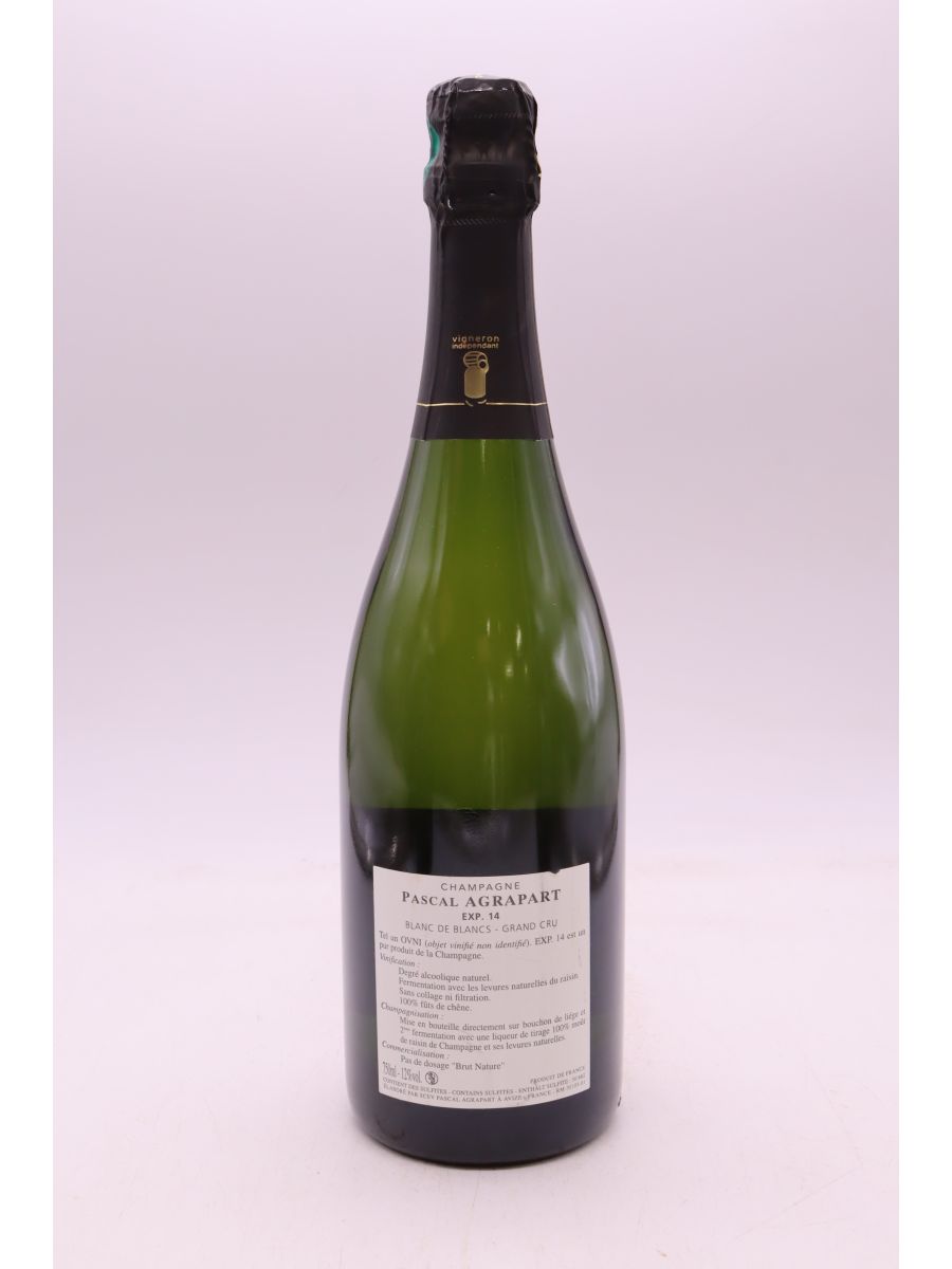 Agrapart Expérience Brut Blanc de Blancs 2014