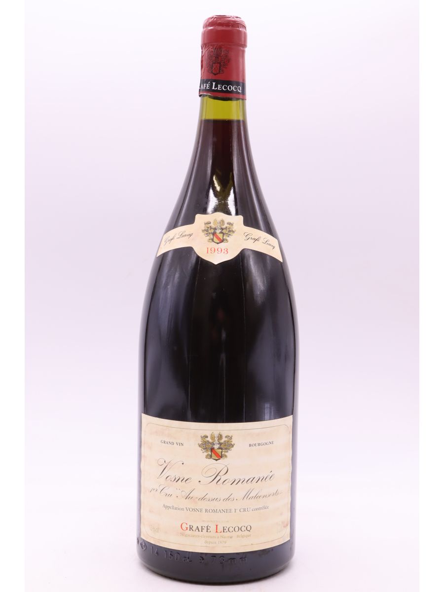 Grafé Lecocq Vosne Romanée 1er cru Au Dessus des Malconsorts 1993 Magnum