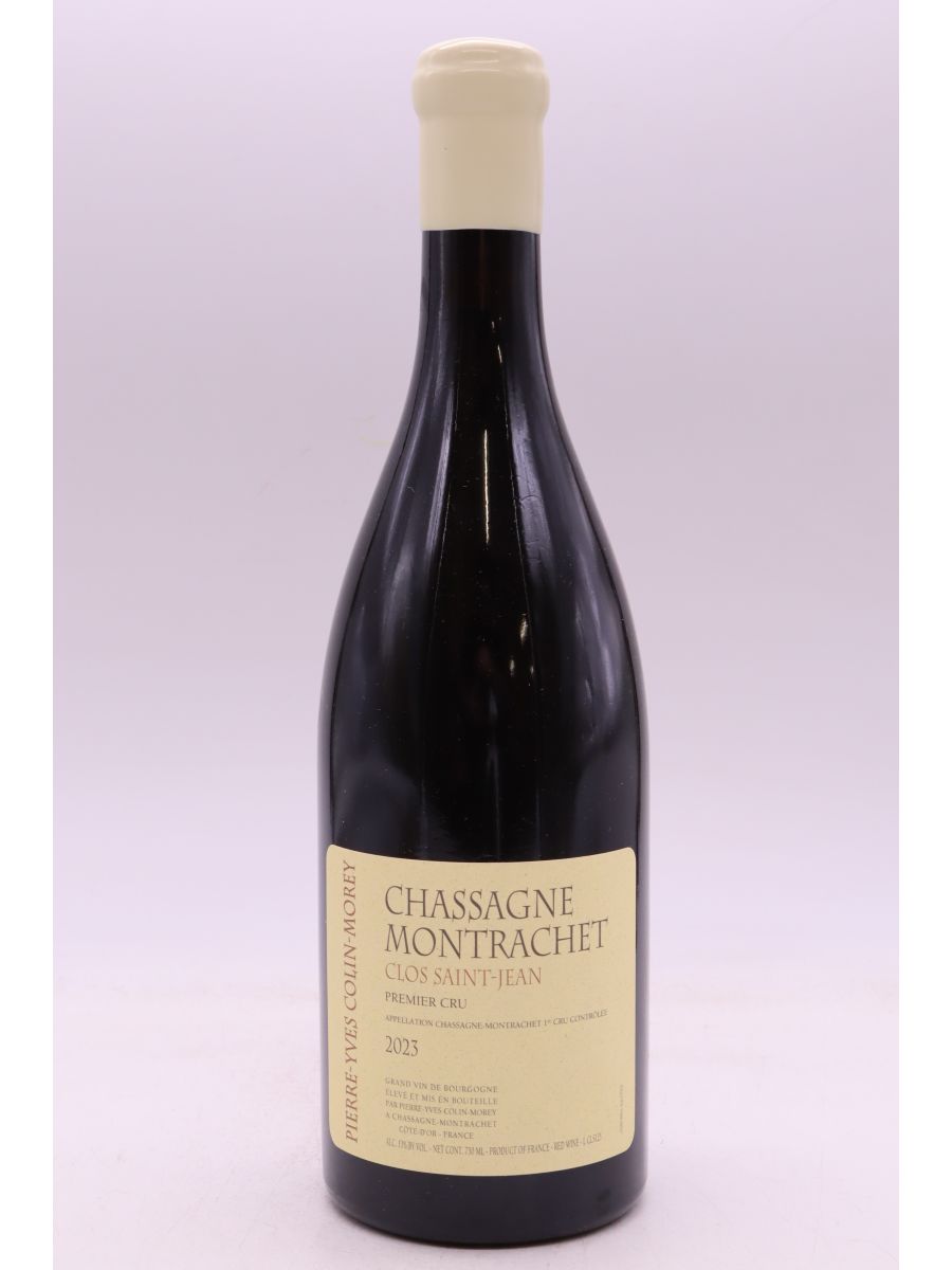 Pierre Yves Colin Morey Chassagne Montrachet 1er cru Clos Saint Jean ...