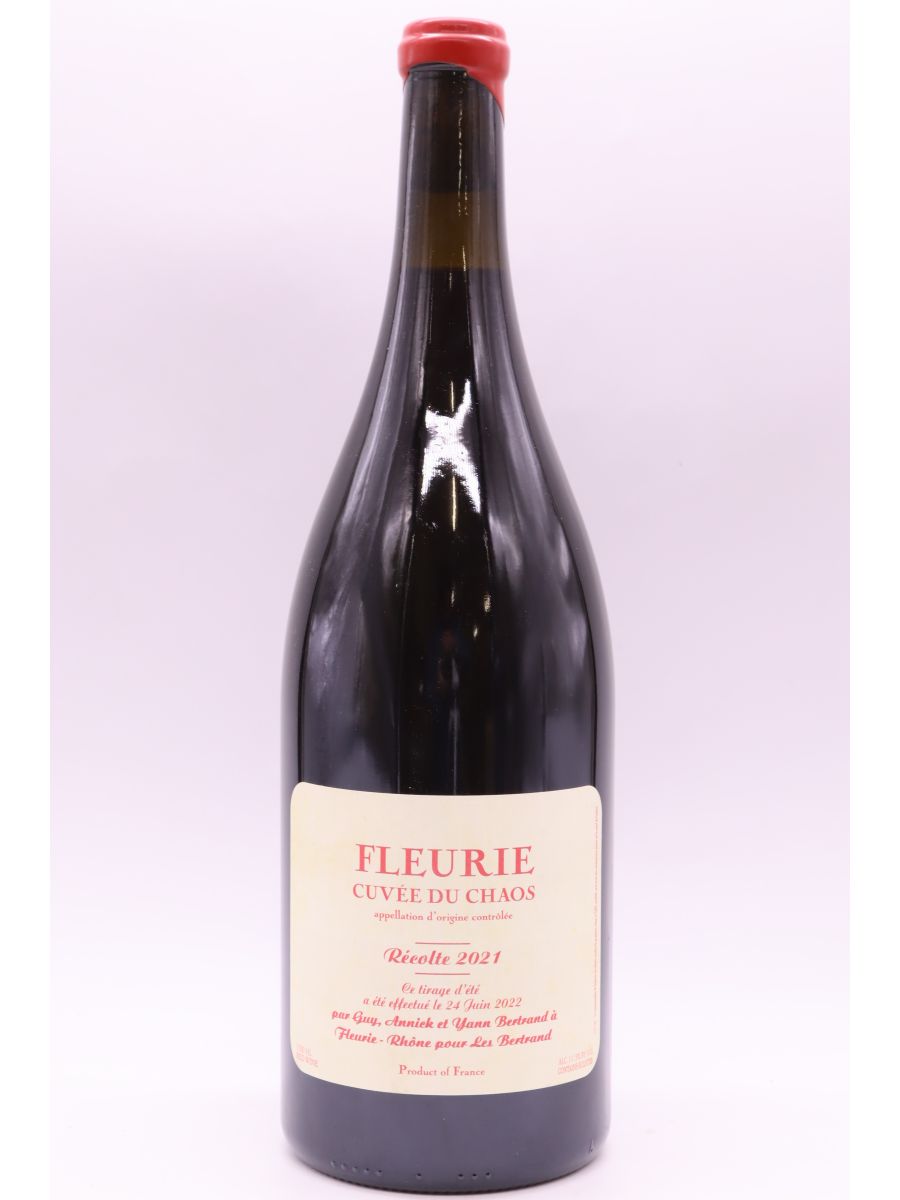 Yann Bertrand Fleurie Cuvée du Chaos 2021 Magnum