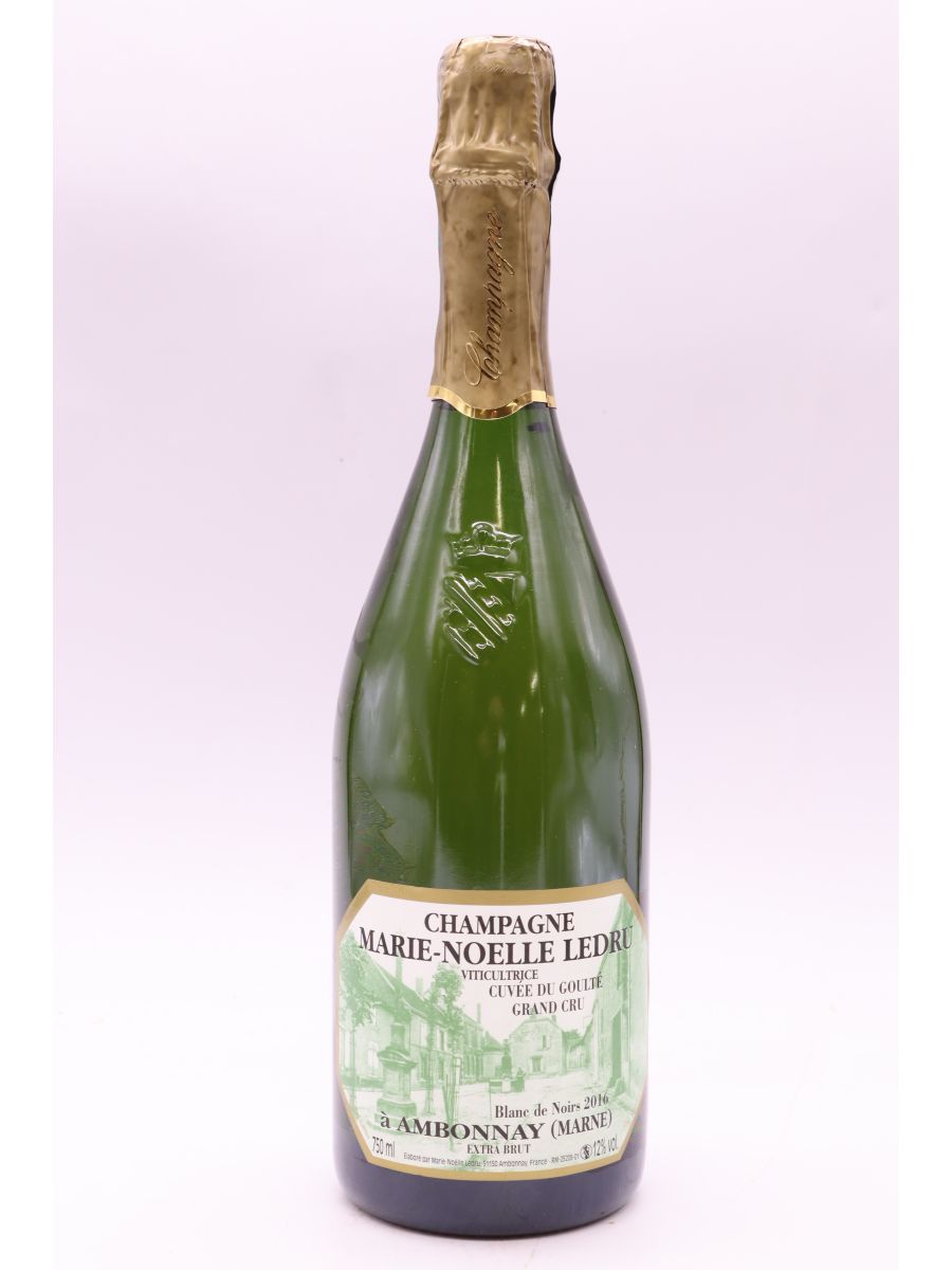 Marie Noelle Ledru Grand cru Extra Brut Blanc de Noirs Cuvée de Goulté 2016