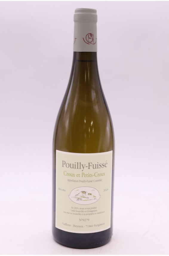 Guffens Heynen Pouilly Fuissé Croux et Petits Croux 2024
