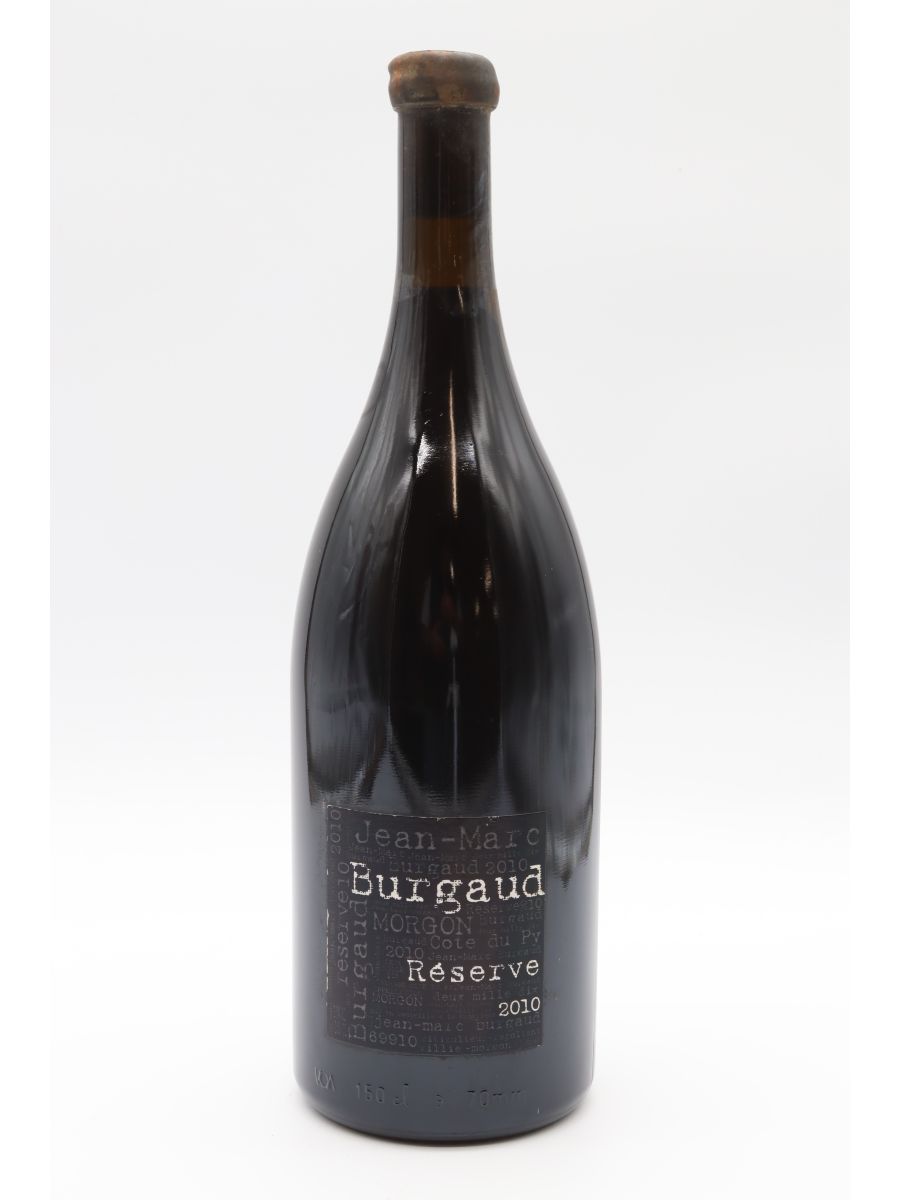 Jean Marc Burgaud Morgon Réserve 2010 Magnum