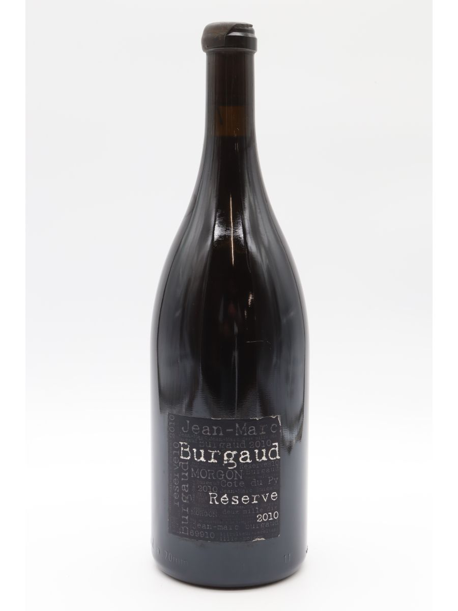 Jean Marc Burgaud Morgon Réserve 2010 Magnum