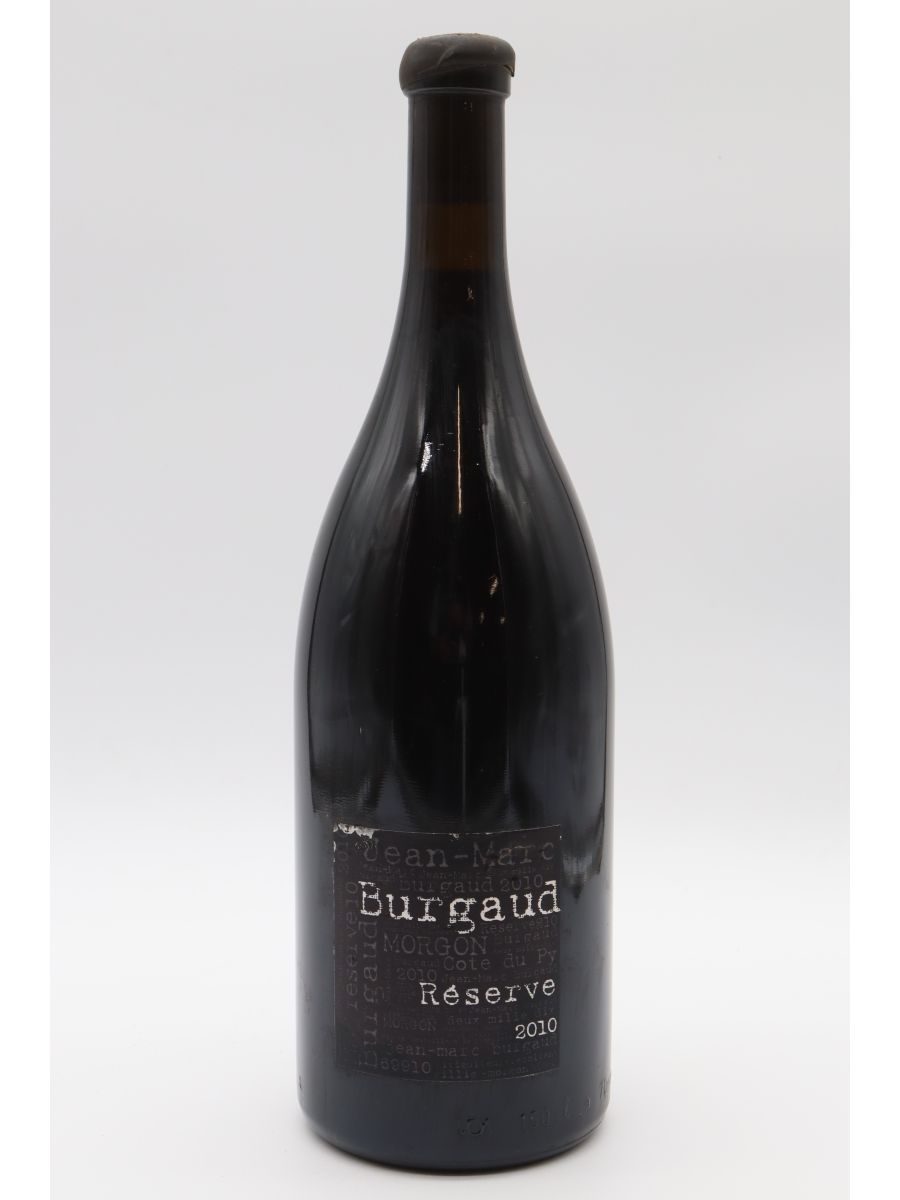 Jean Marc Burgaud Morgon Réserve 2010 Magnum