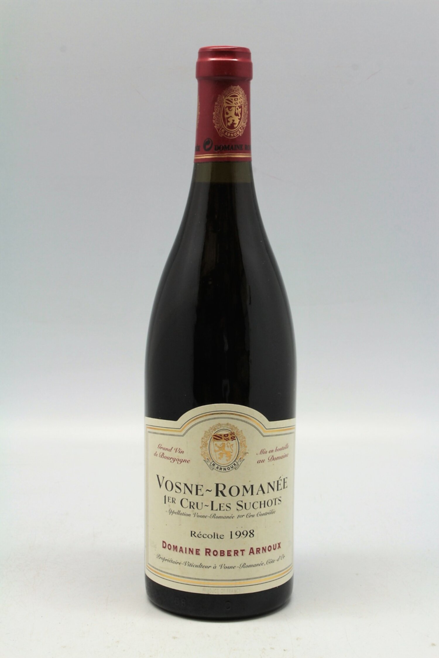 Robert Arnoux Vosne Romanée 1er cru Les Suchots 1998 - VINS & MILLESIMES
