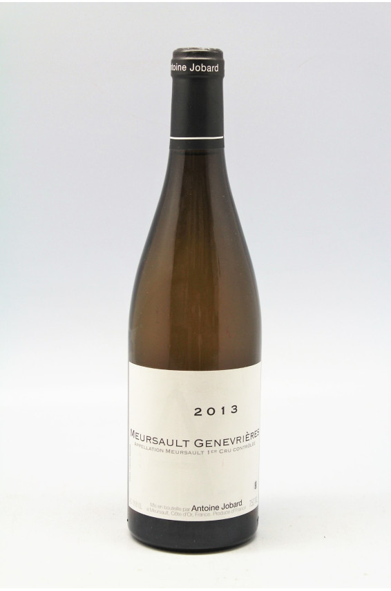 Antoine Jobard Meursault 1er cru Genévrières 2013