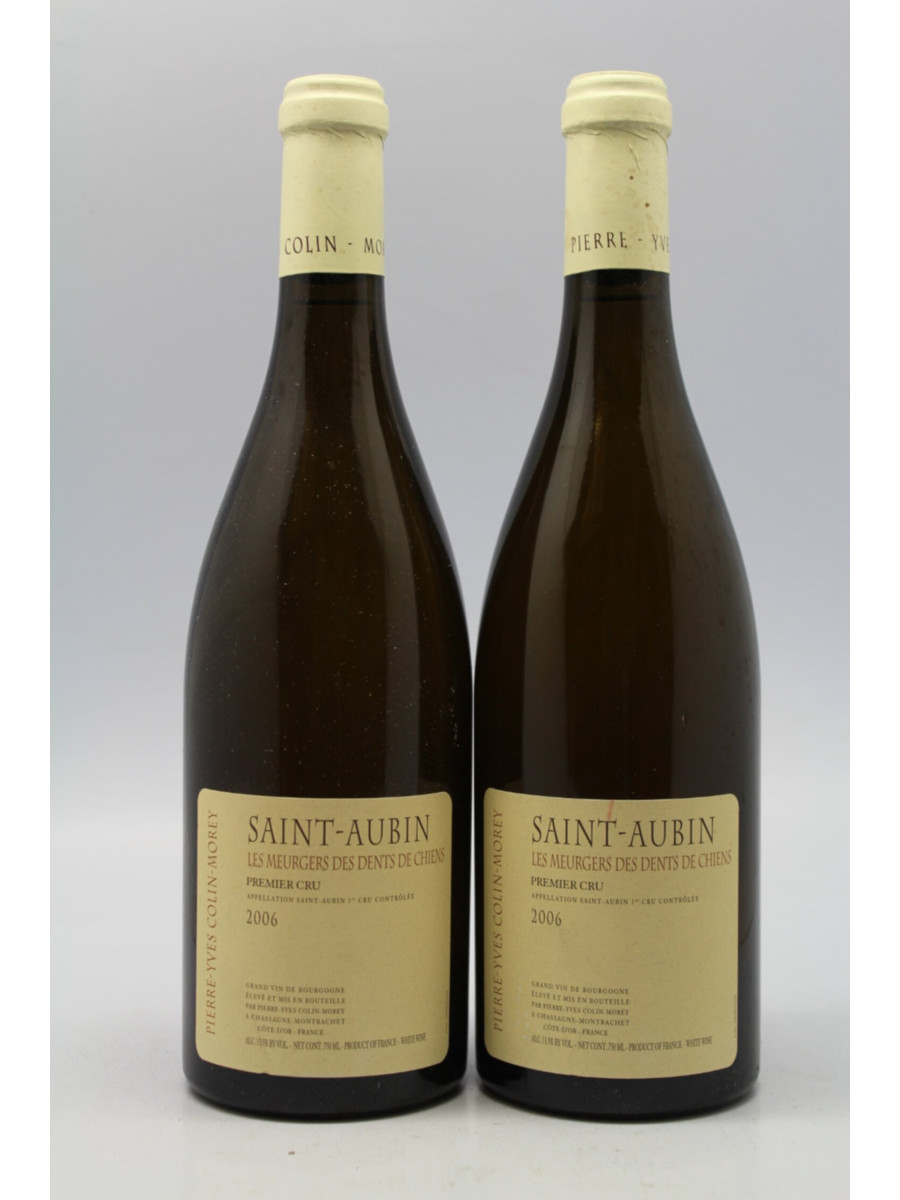 Pierre Yves Collin Morey Saint Aubin 1er cru Les Meurgers des Dents de ...
