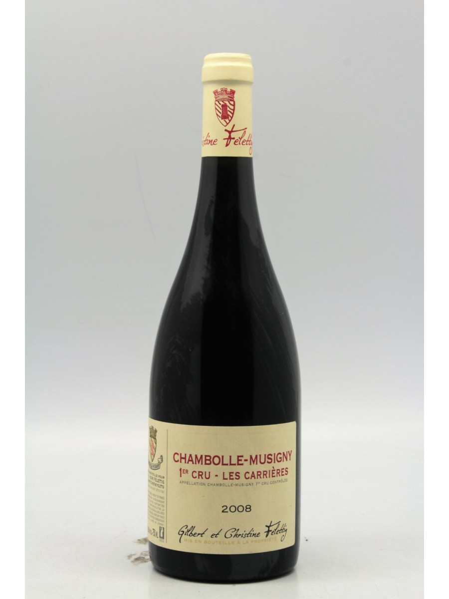 Gilbert et Christine Felettig Chambolle Musigny 1er cru Les Carrières 2008