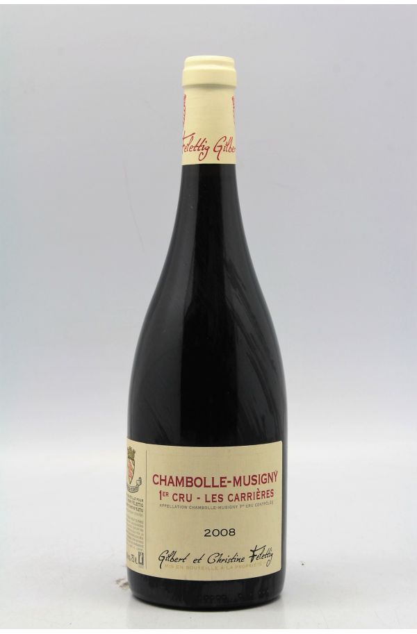 Gilbert et Christine Felettig Chambolle Musigny 1er cru Les Carrières 2008