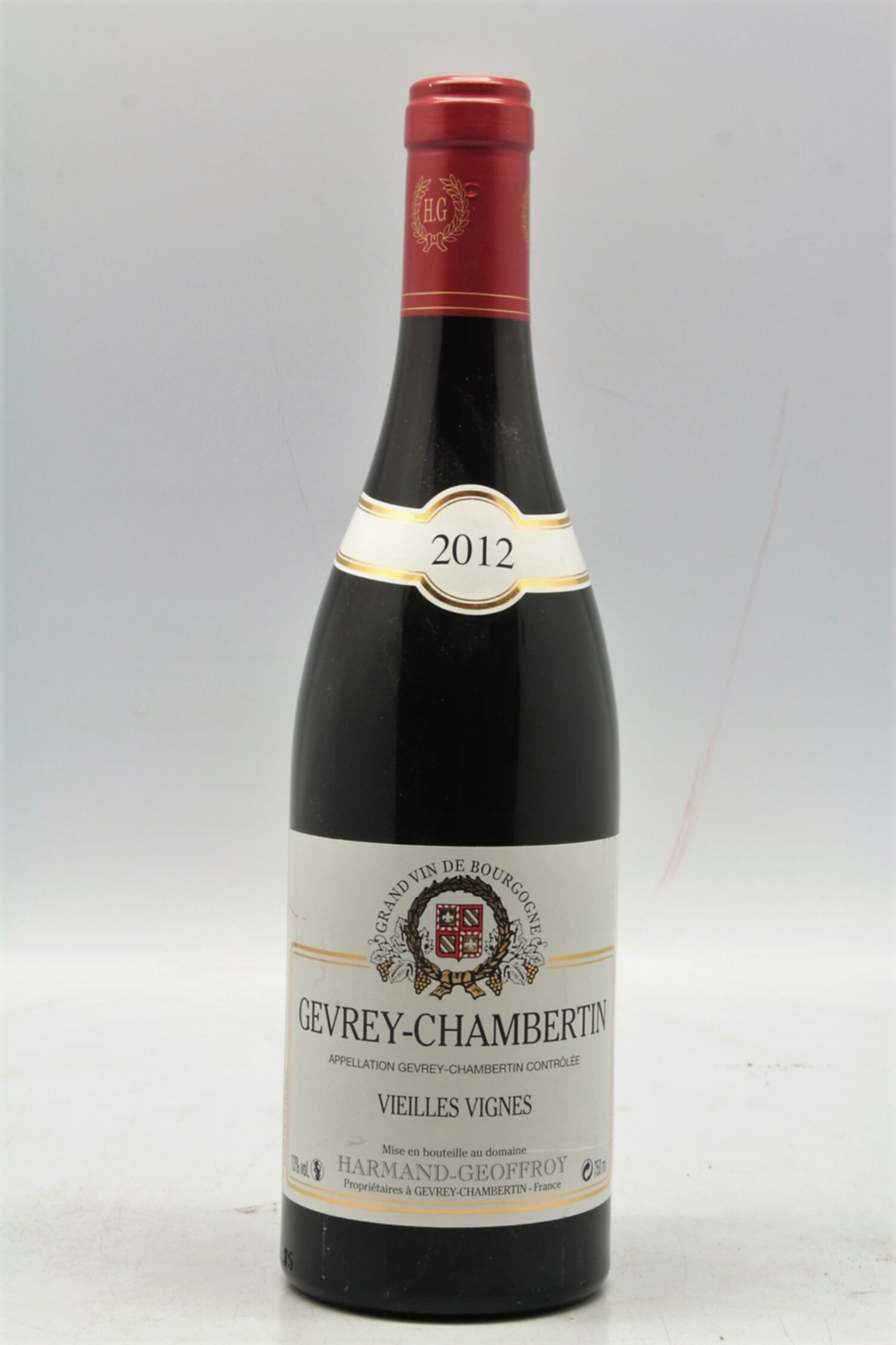 Harmand Geoffroy Gevrey Chambertin Vieilles Vignes 2012 - VINS & MILLESIMES
