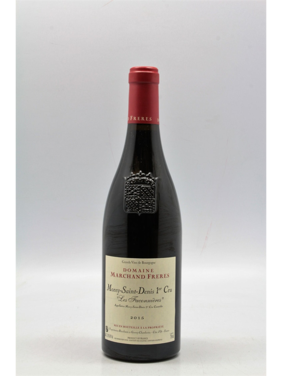 Marchand Frères Morey Saint Denis 1er cru Les Façonnières 2015