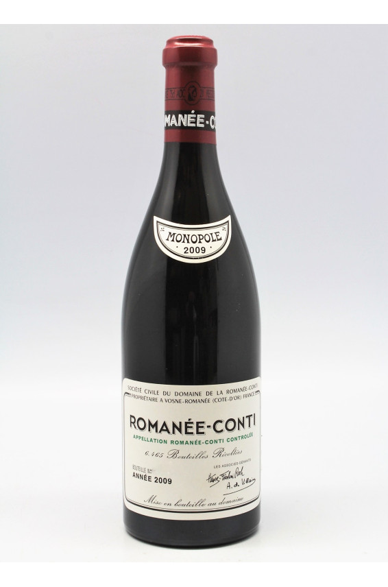 Romanée Conti 2009 Assortment 6 bottles (1 RC, 2 RSV, 3 V)