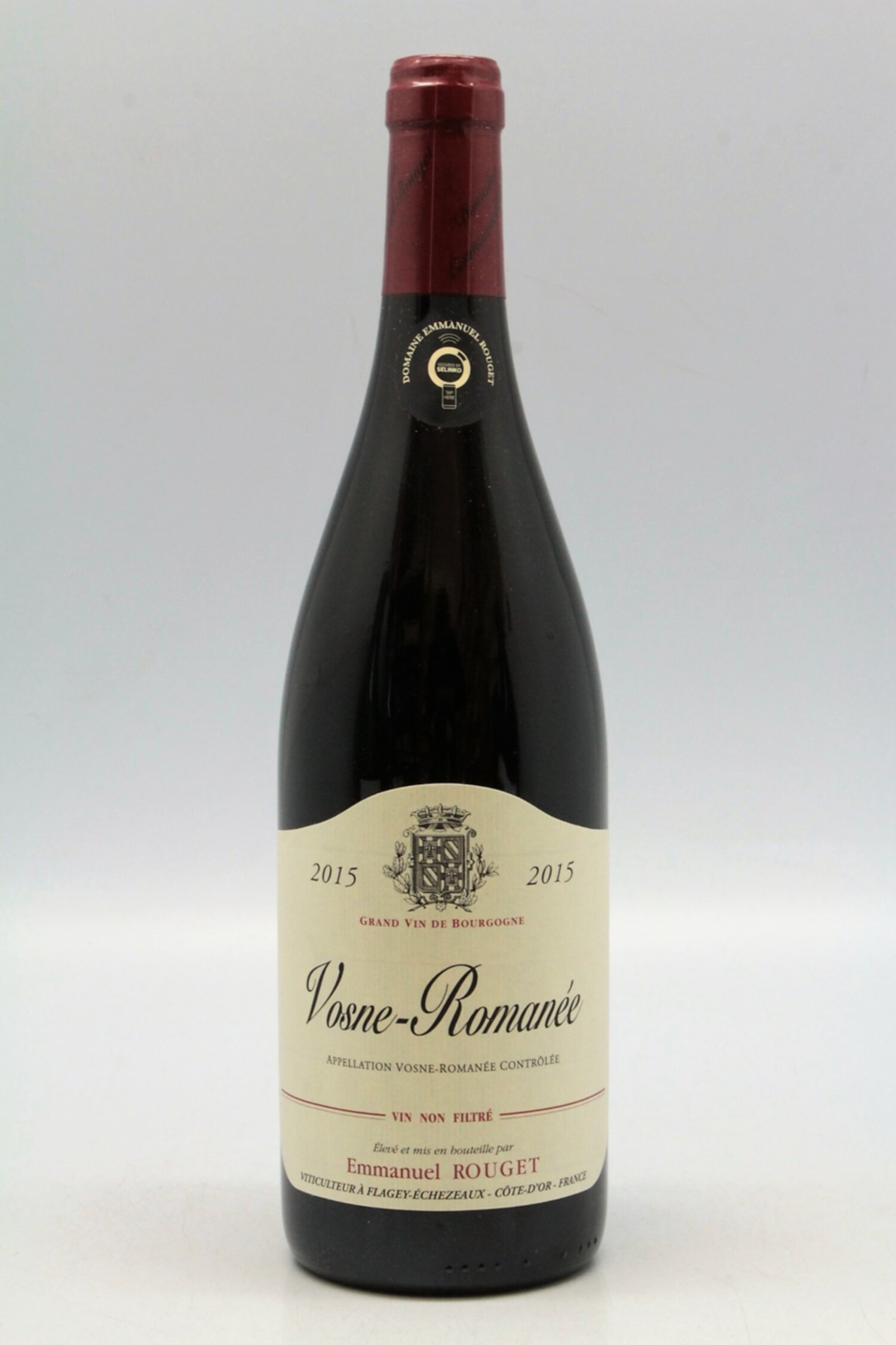 Emmanuel Rouget Vosne Romanée 2015 - VINS & MILLESIMES