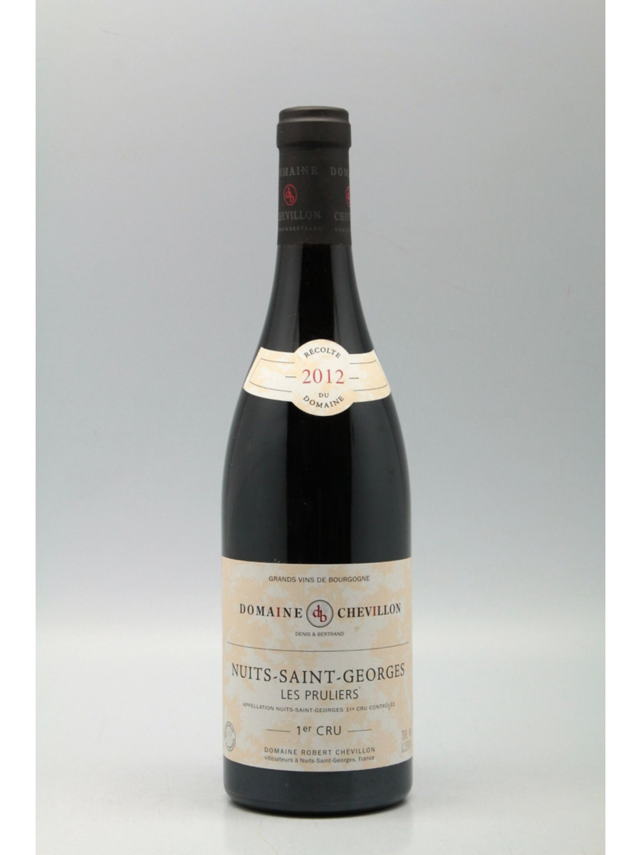 Robert Chevillon Nuits Saint Georges 1er cru Les Pruliers 2012