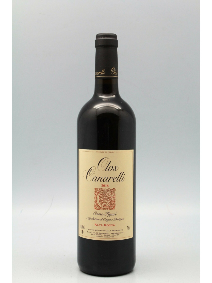 Clos Canarelli Alta Rocca 2016