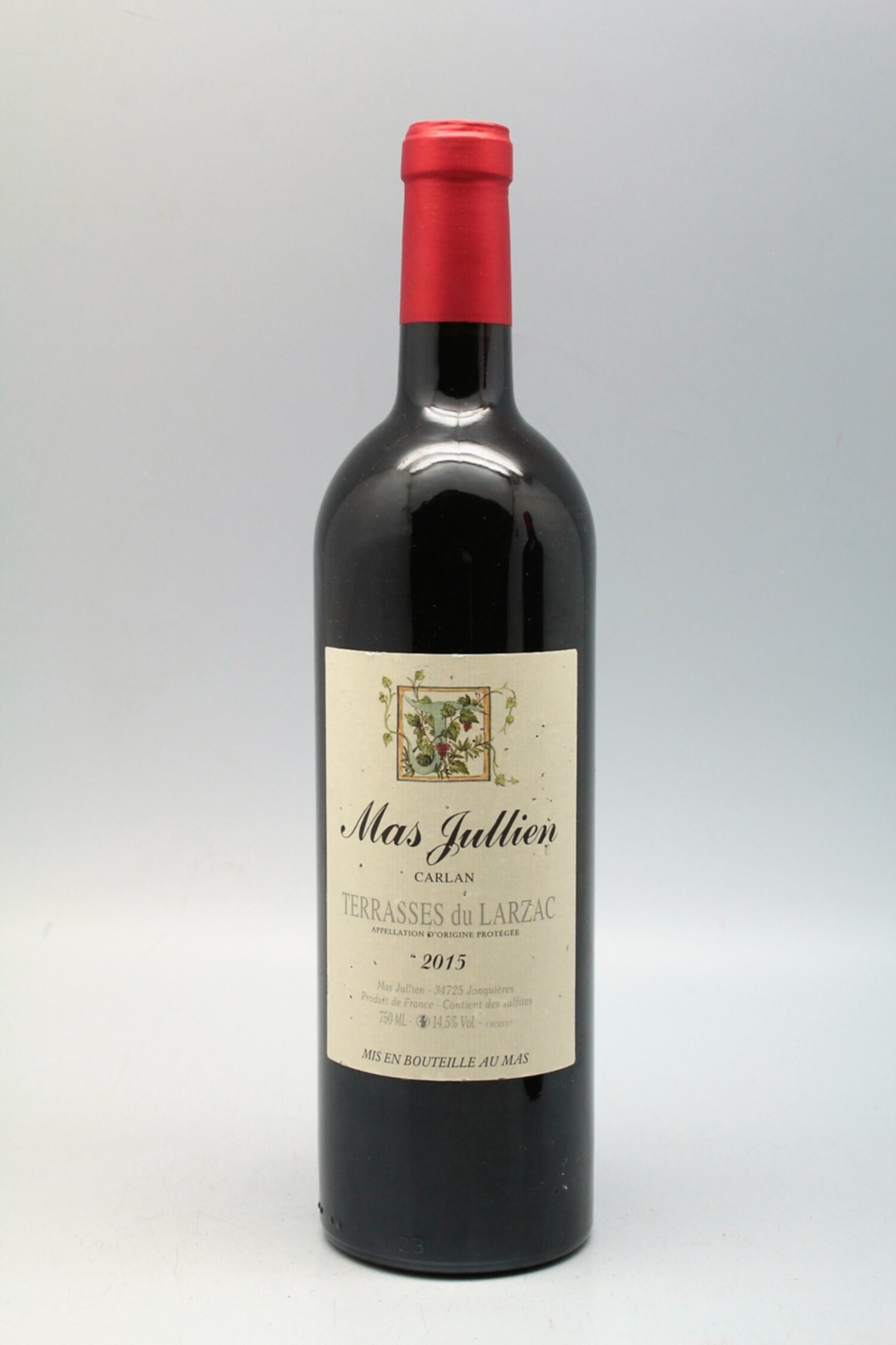 Mas Jullien Coteaux du Languedoc Carlan 2015 - VINS & MILLESIMES