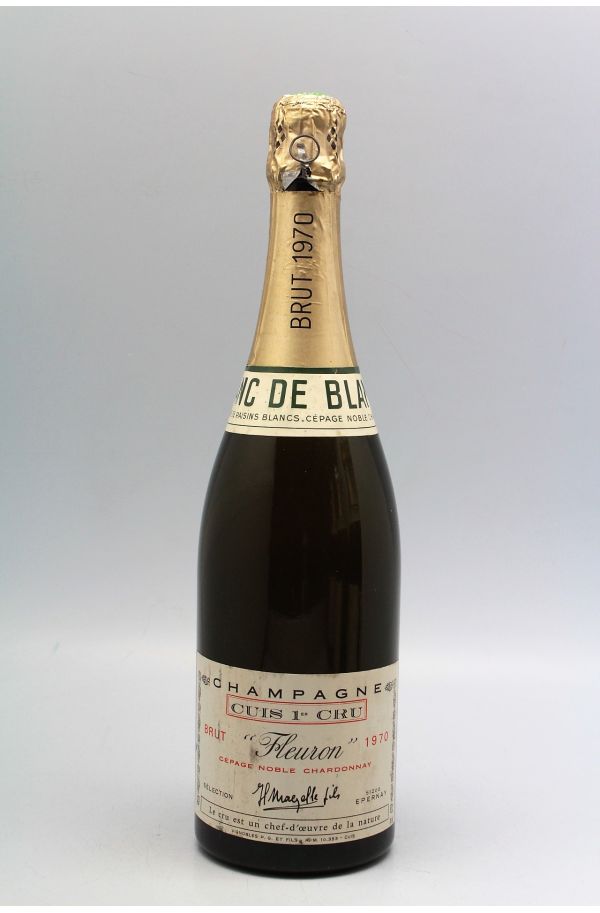Pierre Gimonnet Brut Fleuron Cuis 1er Cru Blanc de Blancs 1970