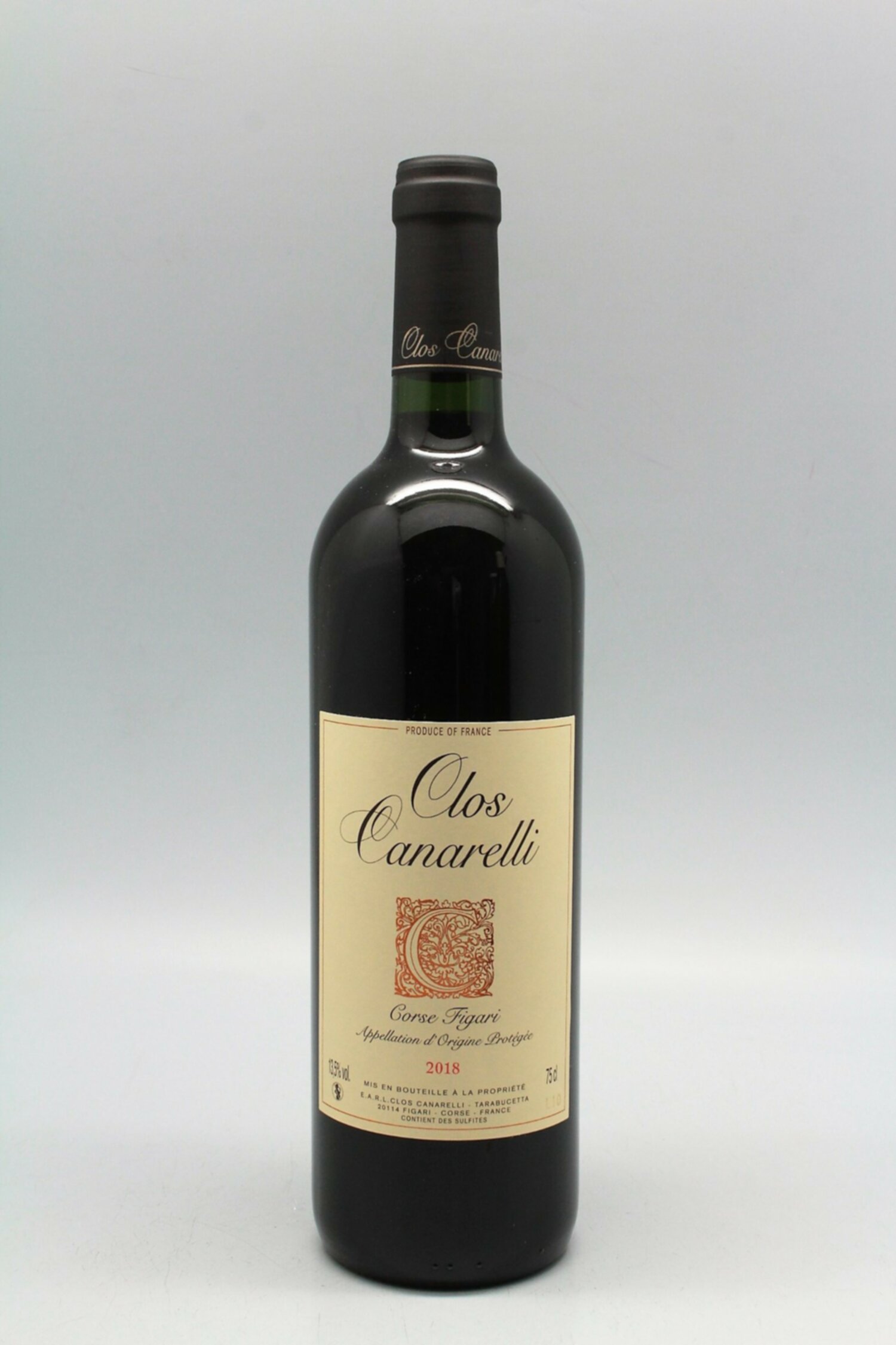Clos Canarelli Figari 2018 rouge - VINS & MILLESIMES