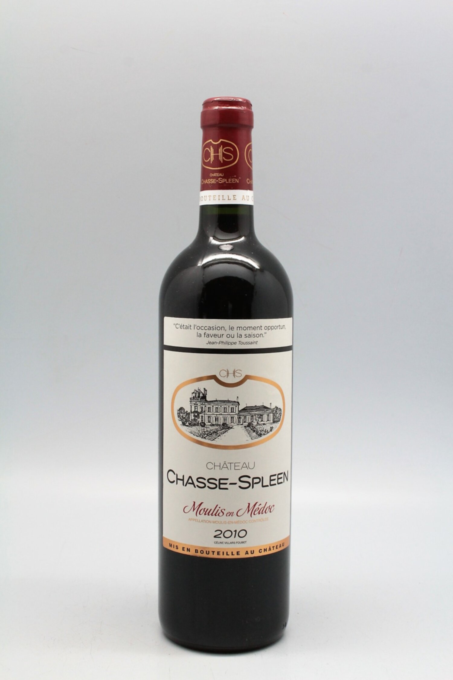 Chasse Spleen 2010 - VINS & MILLESIMES