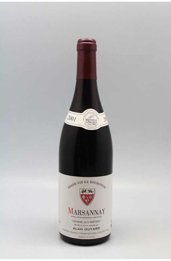 Alain Guyard Marsannay Charme aux Prêtres 2001