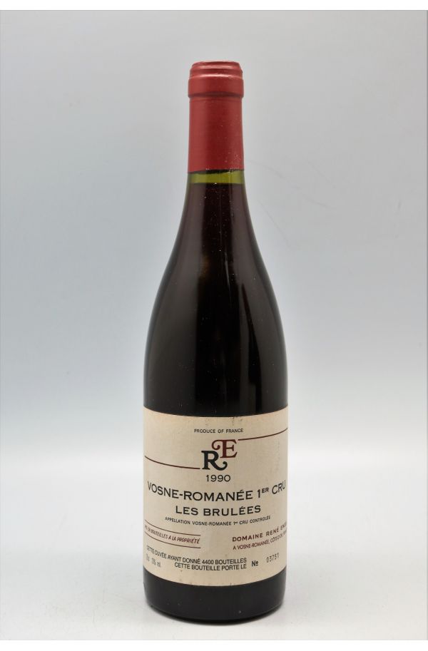 René Engel Vosne Romanée 1er cru Les Brulées 1990