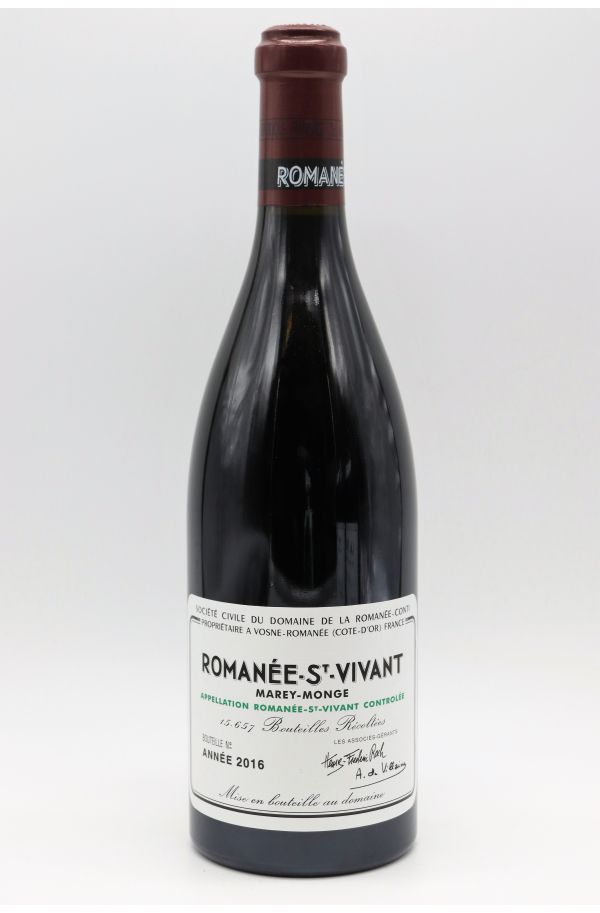 Romanée Conti Romanée Saint Vivant 2016